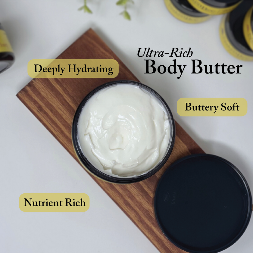 8 oz. Orange Blossom Honey Ultra-Rich Body Butter - The Naked Bee
