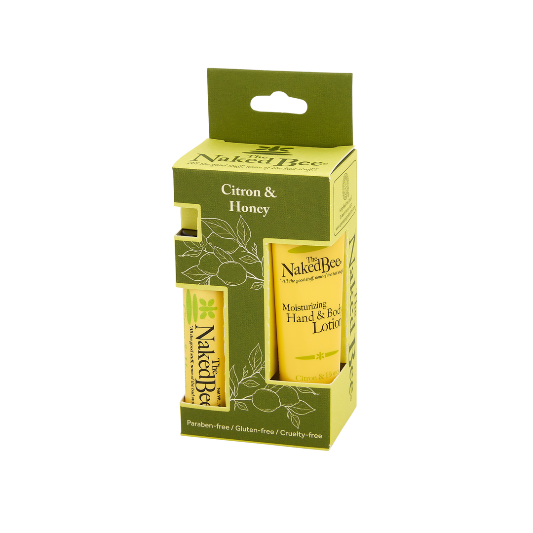 Contemporary Citron & Honey Pocket Pack – The Naked Bee