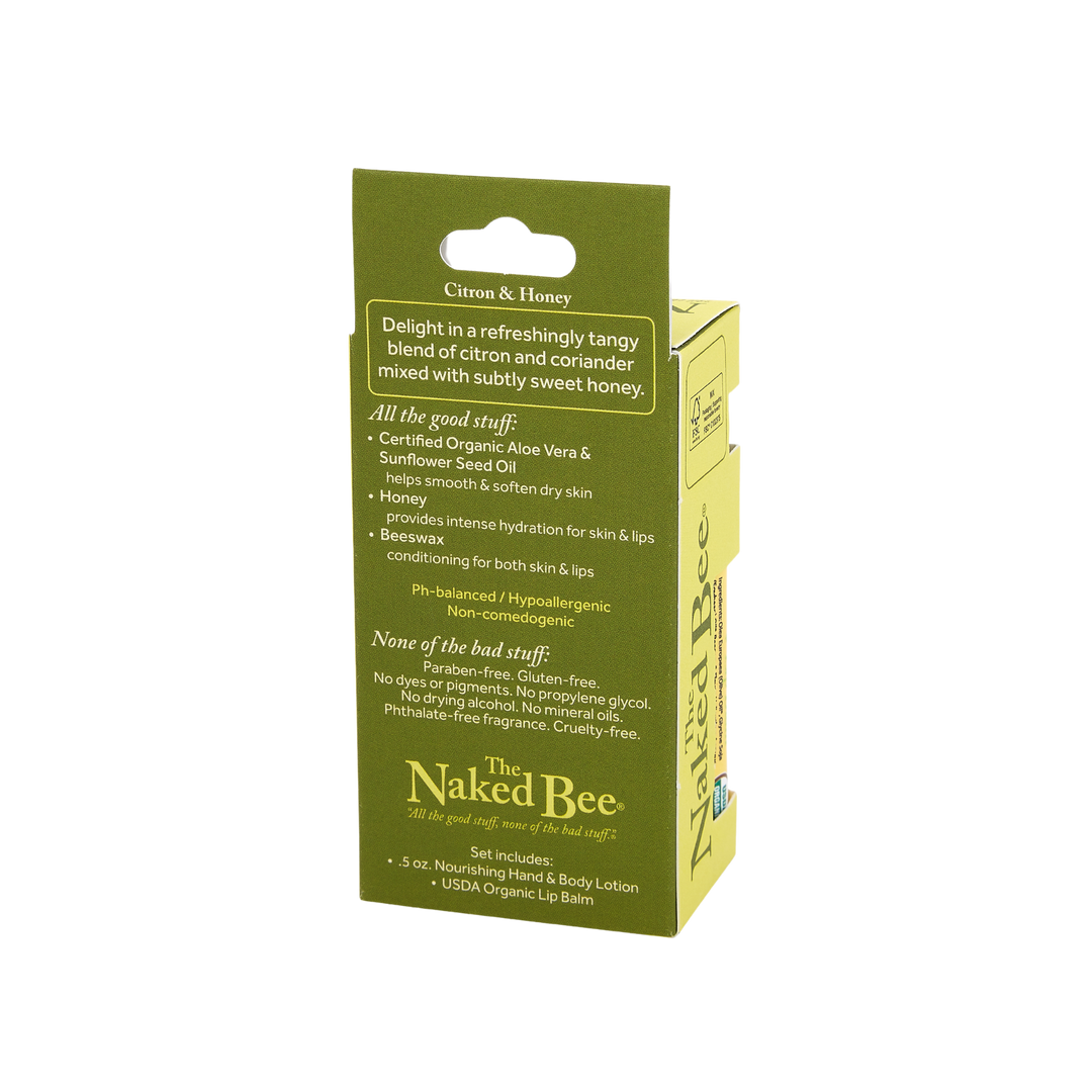 Citron & Honey Skin Care - The Naked Bee