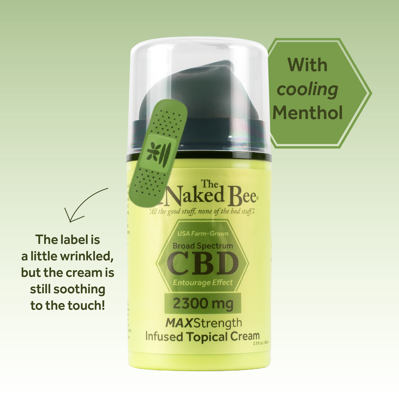CBD Lotions, Serum, and Lip Balm - The Naked Bee