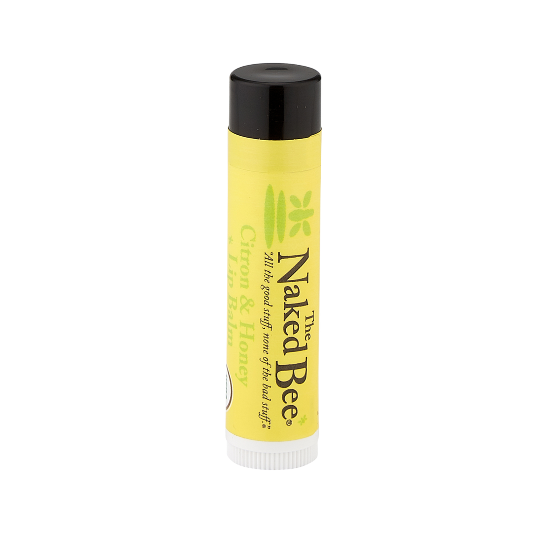 Citron & Honey Organic Lip Balm - The Naked Bee