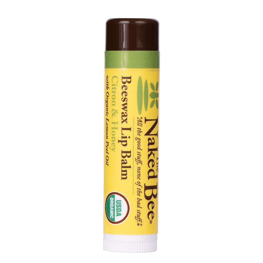 Citron & Honey Organic Lip Balm - The Naked Bee