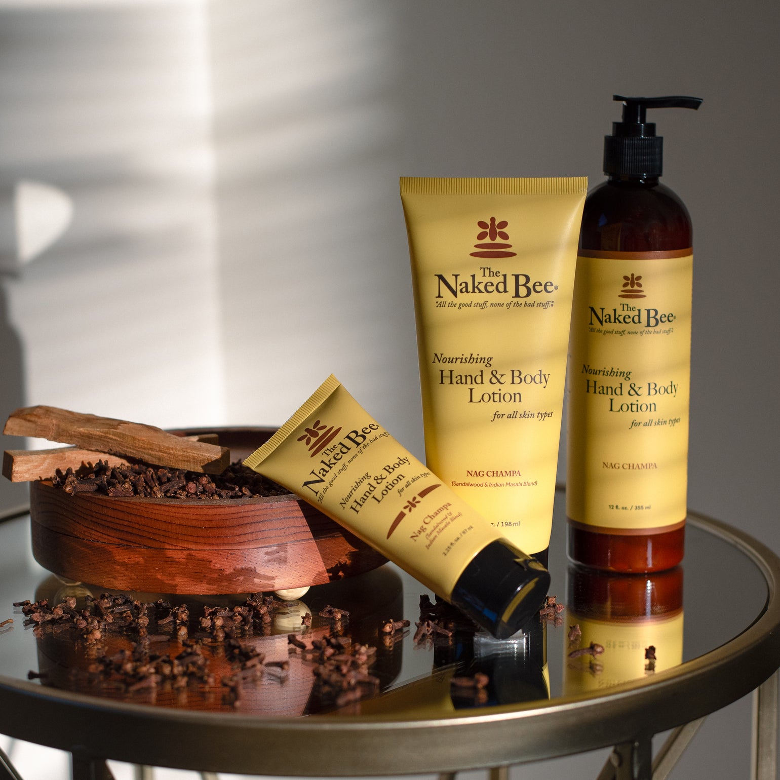 Nag Champa Hand & Body Lotion - The Naked Bee